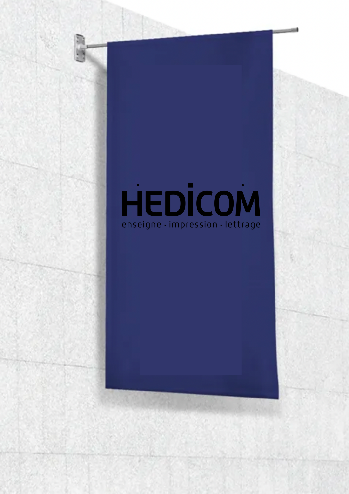 Drapeau mural - Hedicom