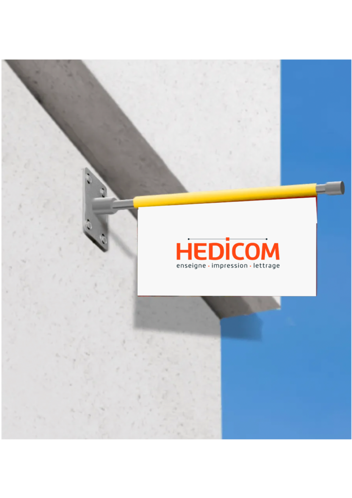 Drapeau mural - Hedicom